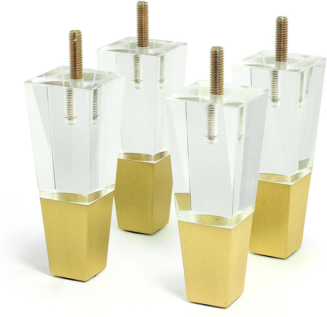 Acrylic Furniture Legs Replacement Sofa Feet Cabinet Modern - Etsy