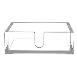 Acrylic Napkin Rack Cocktail Napkin Storage Rack Thickened - Etsy