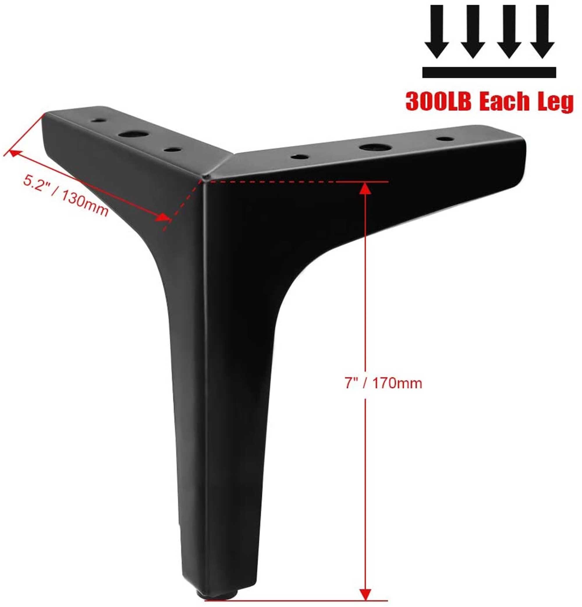 4pcs 7-inch Furniture Legs Modern Style Furniture Sofa Legs | Etsy