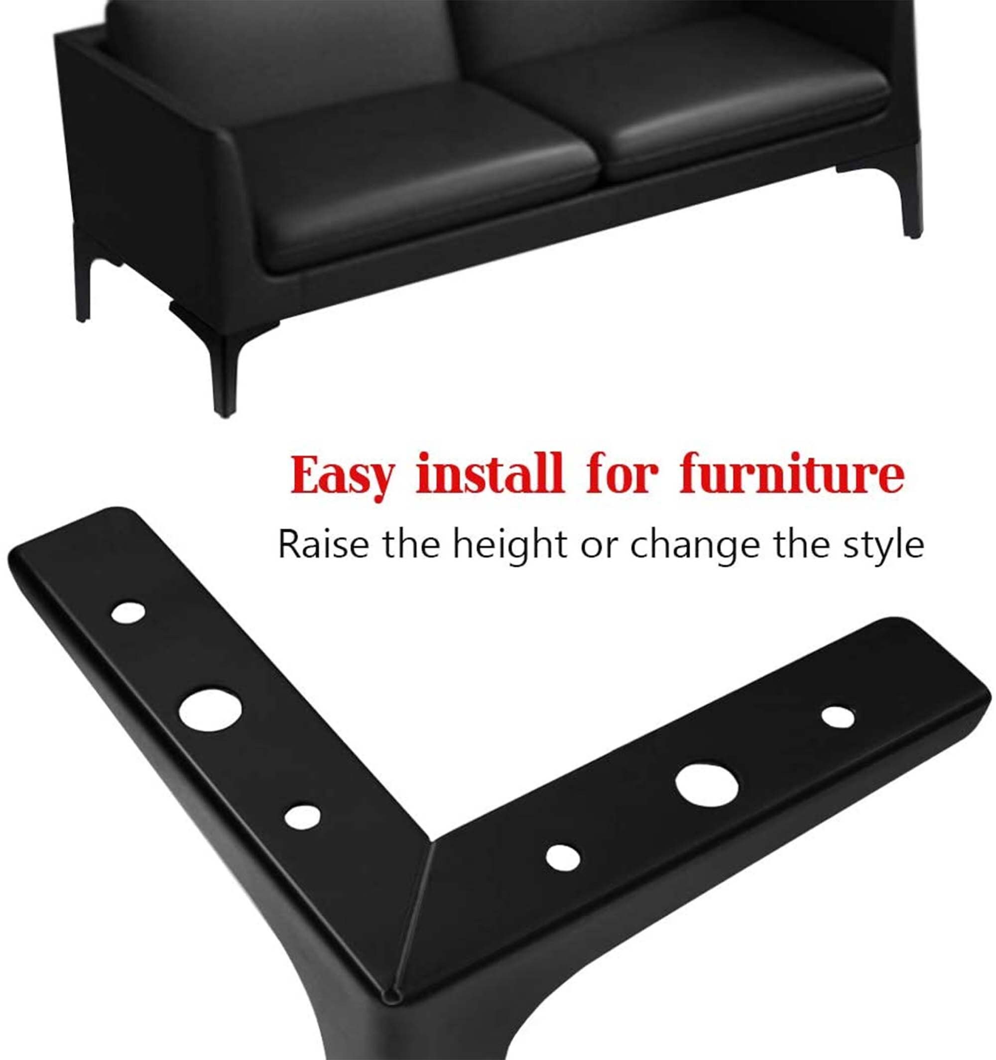 4pcs 7-inch Furniture Legs Modern Style Furniture Sofa Legs | Etsy