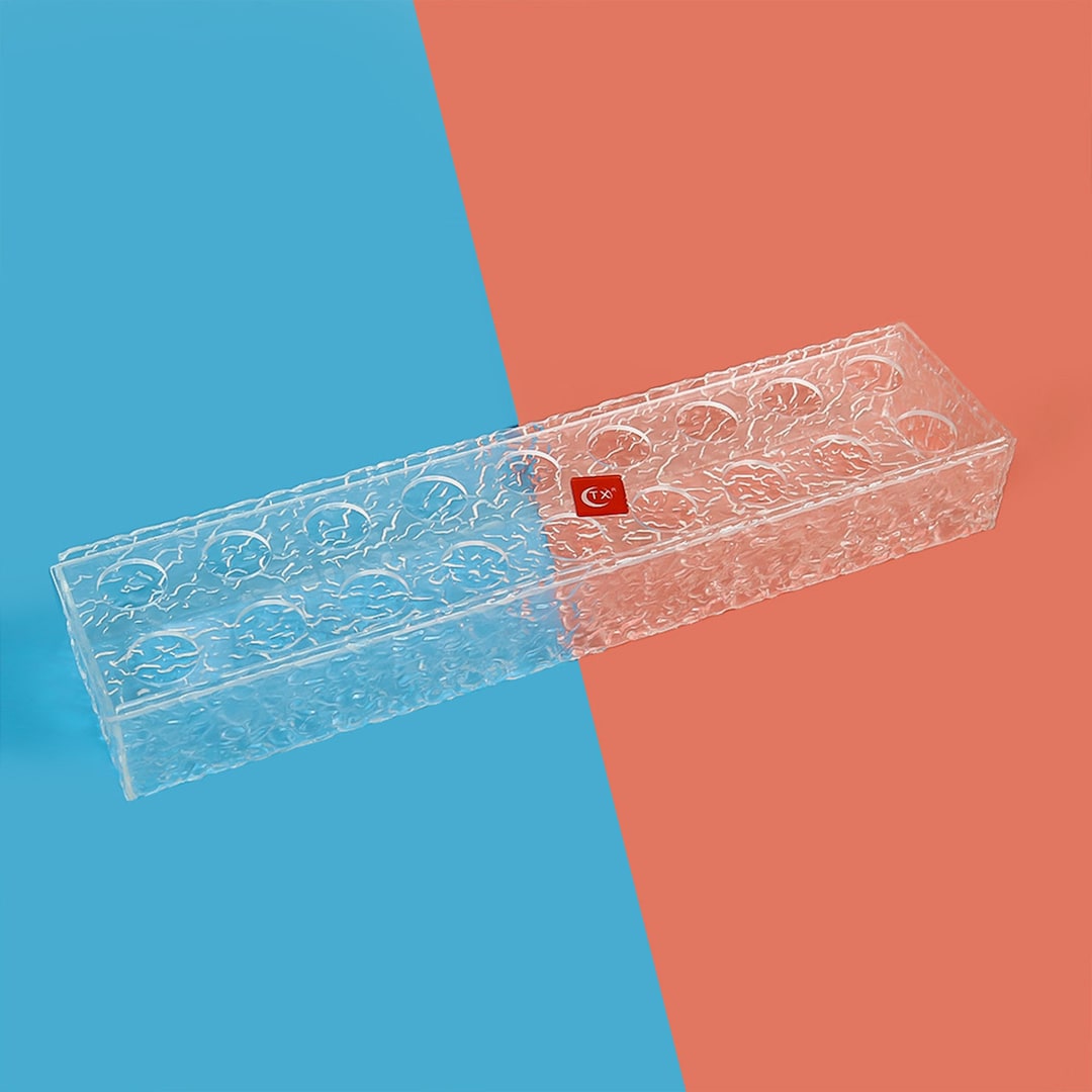 Clear Acrylic Flower Vase Rectangular Floral Centerpiece for - Etsy