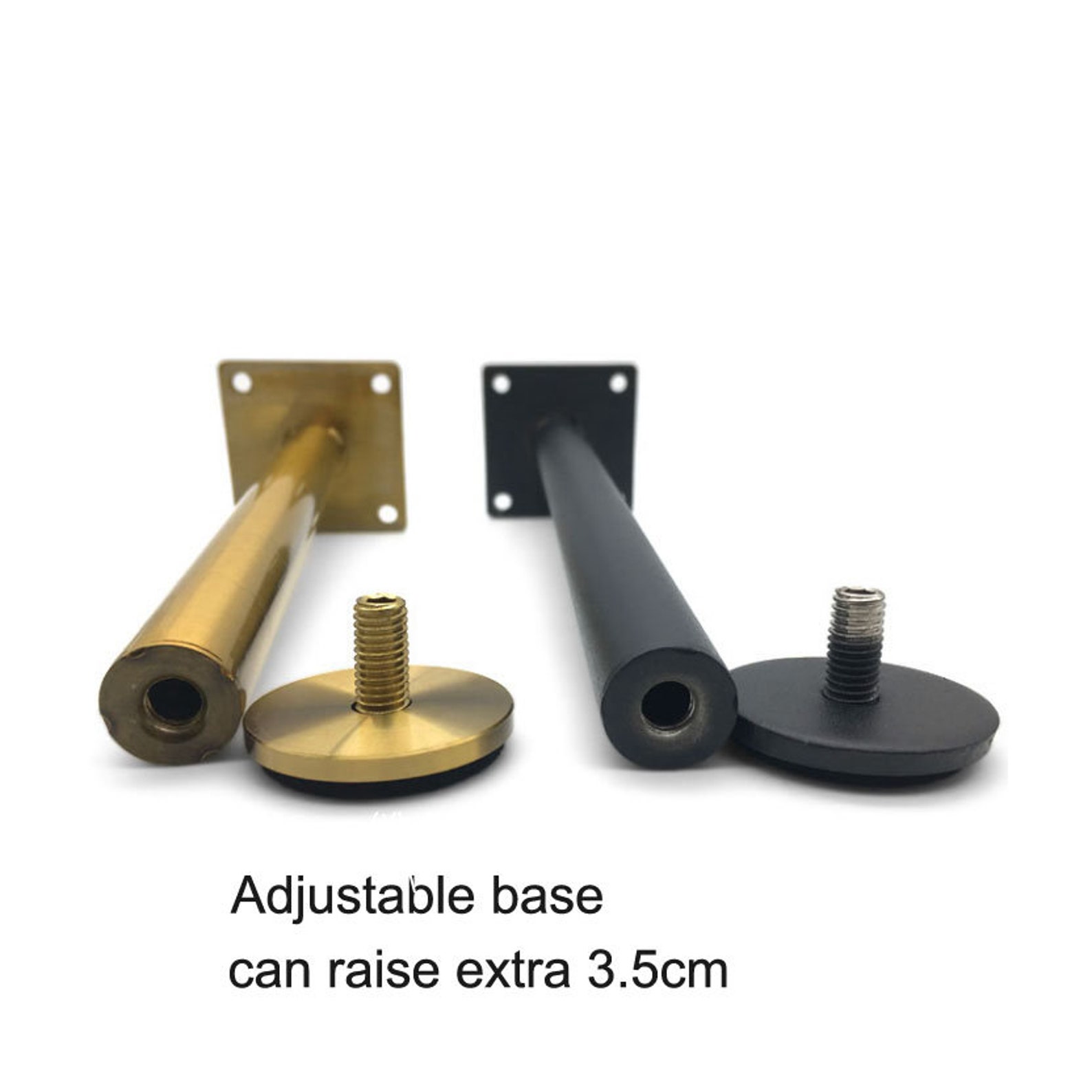 Furniture Legs Metal Golden Modern Table Sofa Feet 4 | Etsy