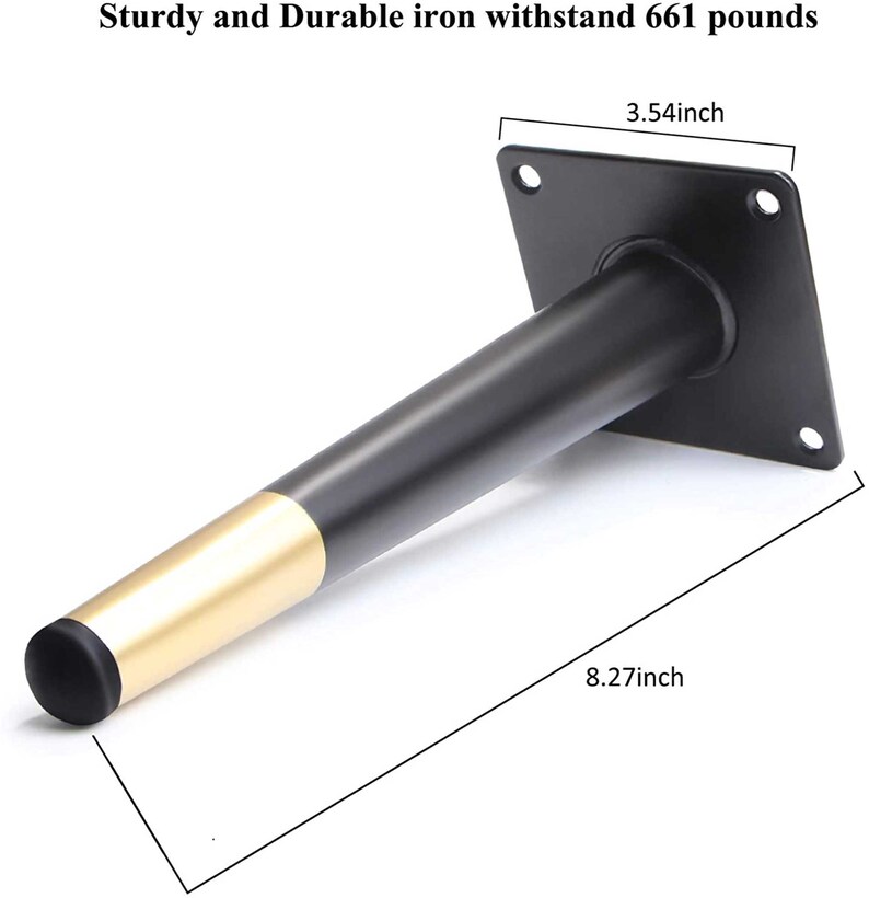 6 Inch Furniture Legs Cabinet Sofa Table High Obligue Legs | Etsy