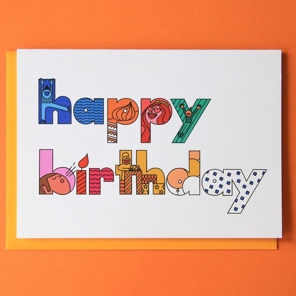 Cool Birthday Card - Etsy