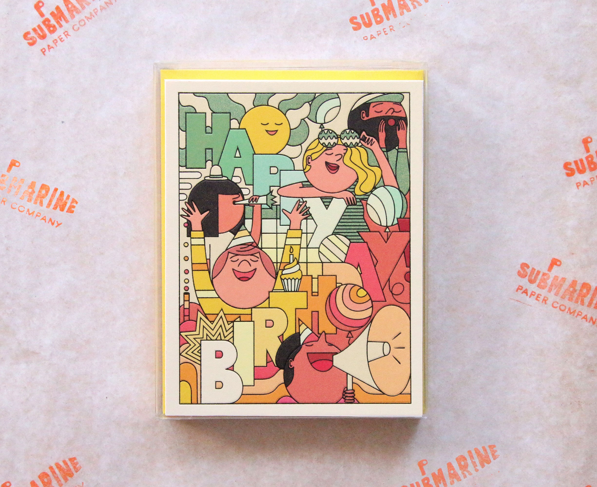 The Birthday Box Set of 6 Assorted Cards and 6 Assorted | Etsy