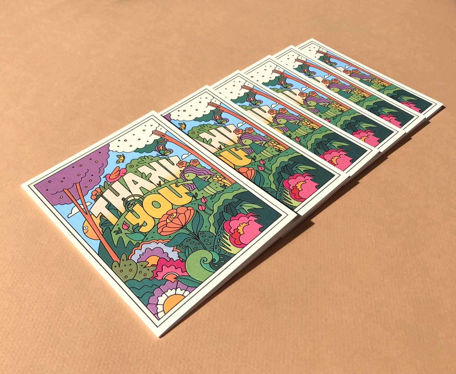 Thank You Naturally Boxed Set of 6 Cards and 6 Envelopes | Etsy