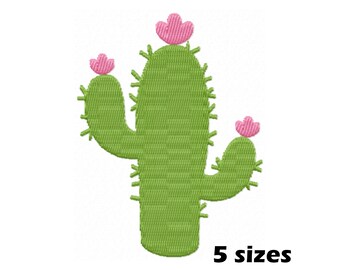 Cactus Embroidery Design Machine Embroidery Designs Cactus - Etsy
