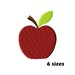Mini Apple Embroidery Designs, Instant Download - 6 Sizes - Etsy