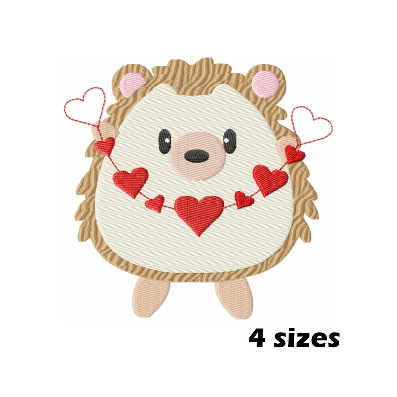 Hedgehog Embroidery Design - Etsy