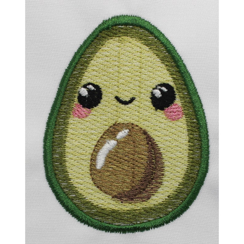 Cute Avocado Embroidery Designs, Instant Download - 3 Sizes - Etsy