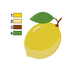 Lemon Machine Embroidery Designs, Instant Download - 6 Sizes - Etsy