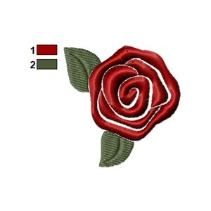 Mini Rose Embroidery Designs, Instant Download - 6 Sizes - Etsy