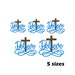 Believe Cross Embroidery Designs Instant Download 5 Sizes - Etsy