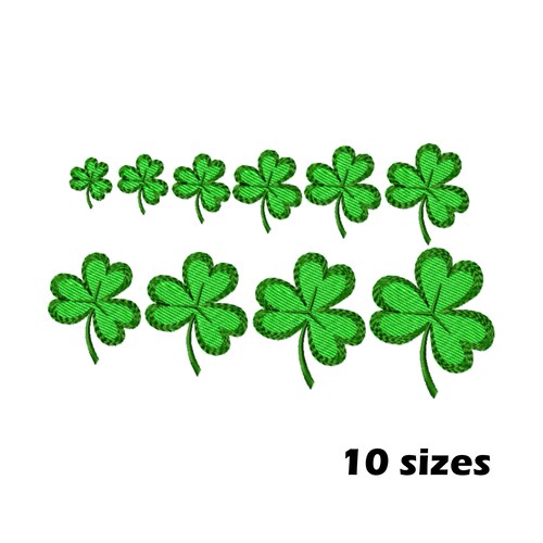 Mini Clover Machine Embroidery Design-instant DOWNLOAD - Etsy