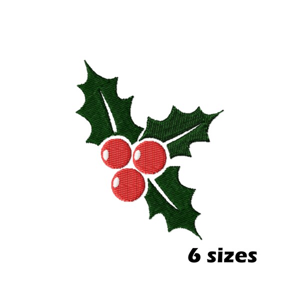 Holly Embroidery - Etsy Canada