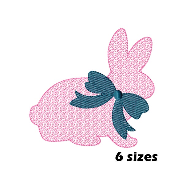 Bunny Embroidery - Etsy