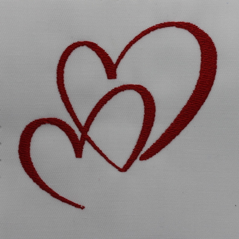 Hearts Machine Embroidery Designs Instant Download 6 Sizes - Etsy