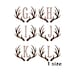 Antler Alphabet Machine Embroidery Design, Uppercase Letters, Instant ...