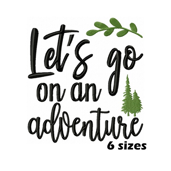 Adventure Embroidery Designs - Etsy