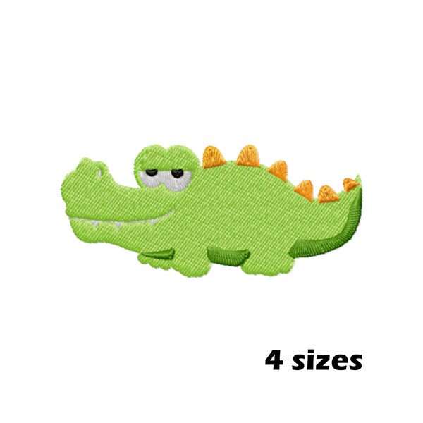 Alligator Embroidery - Etsy
