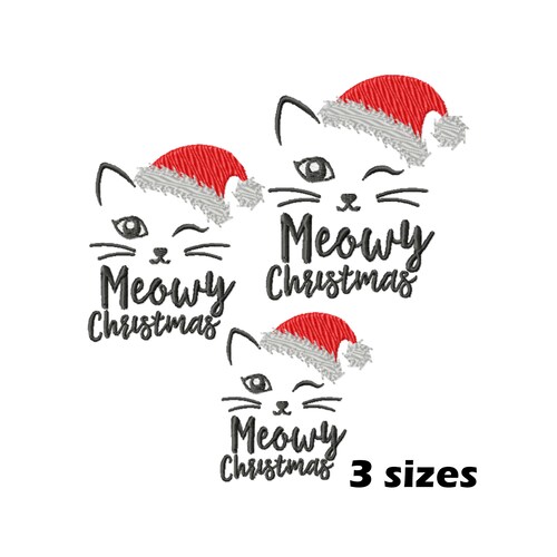 Santa Vintage Stitch Machine Embroidery Design - Etsy