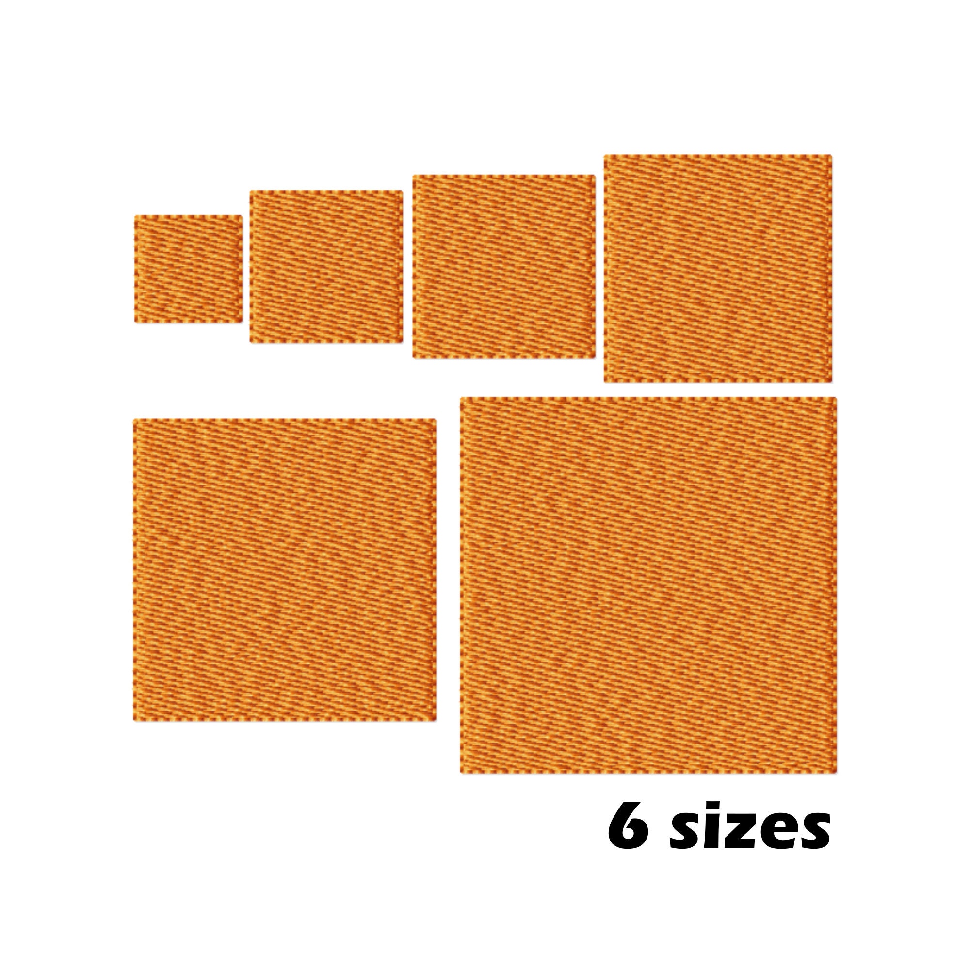 Square Shape Embroidery Designs Instant Download 6 Sizes - Etsy