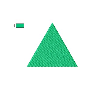 Triangle Shape Embroidery Designs, Instant Download - 6 Sizes - Etsy