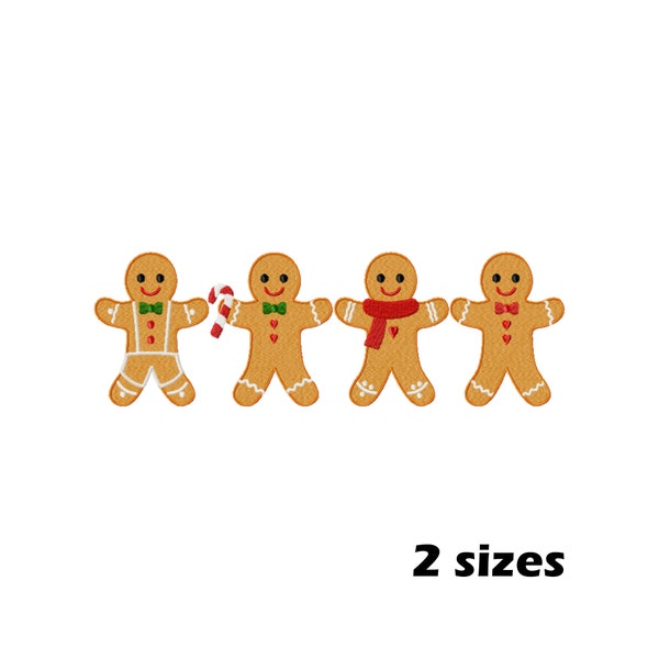 Gingerbread Embroidery Pattern - Etsy