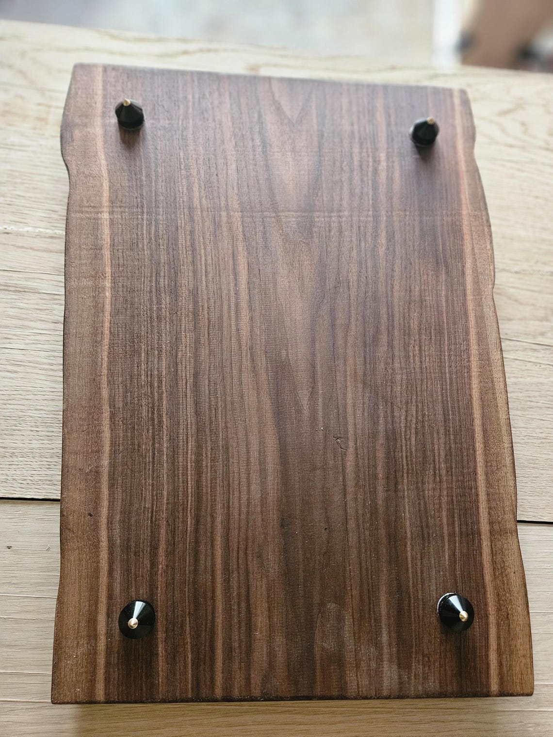Solid Walnut Live Edge Turntable Isolation Plinth - Etsy