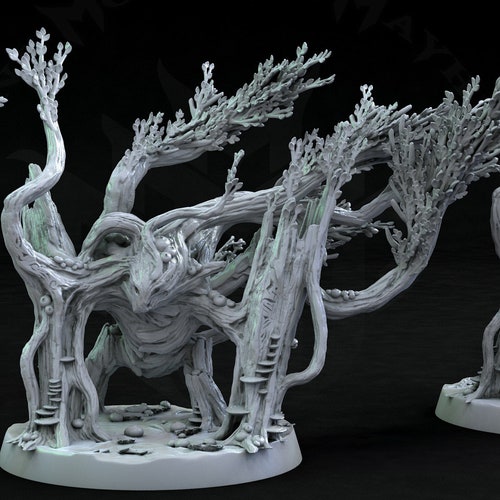 Cursed Splinter Tree Blight Corrupt Dryad Large 3D Printed - Etsy
