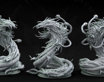 Mindflayer Worm Flay Worm Miniature for Tabletop Games Like D&D and War ...