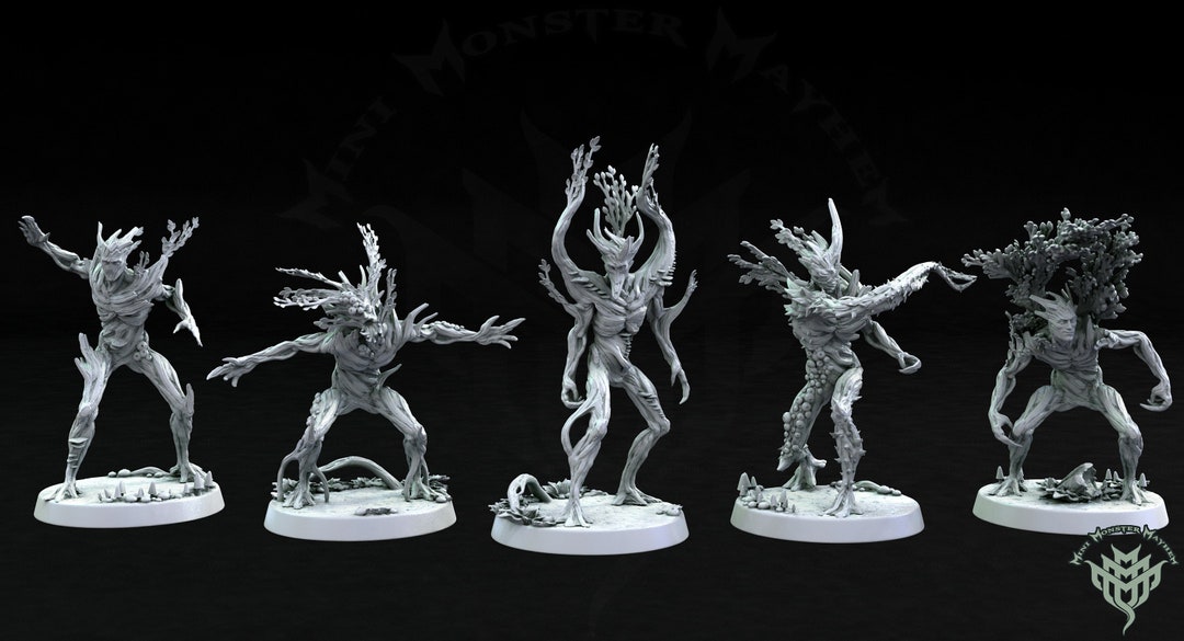 Twig Blight Needle Blight 3D Printed Dungeons and Dragons - Etsy