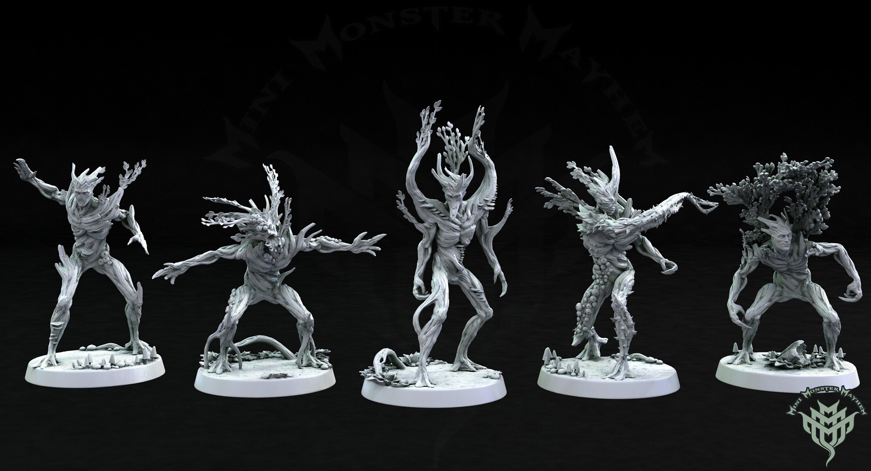 Twig Blight Needle Blight 3D Printed Dungeons and Dragons - Etsy UK