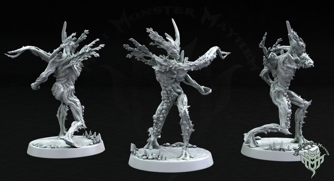 Twig Blight Needle Blight 3D Printed Dungeons and Dragons - Etsy