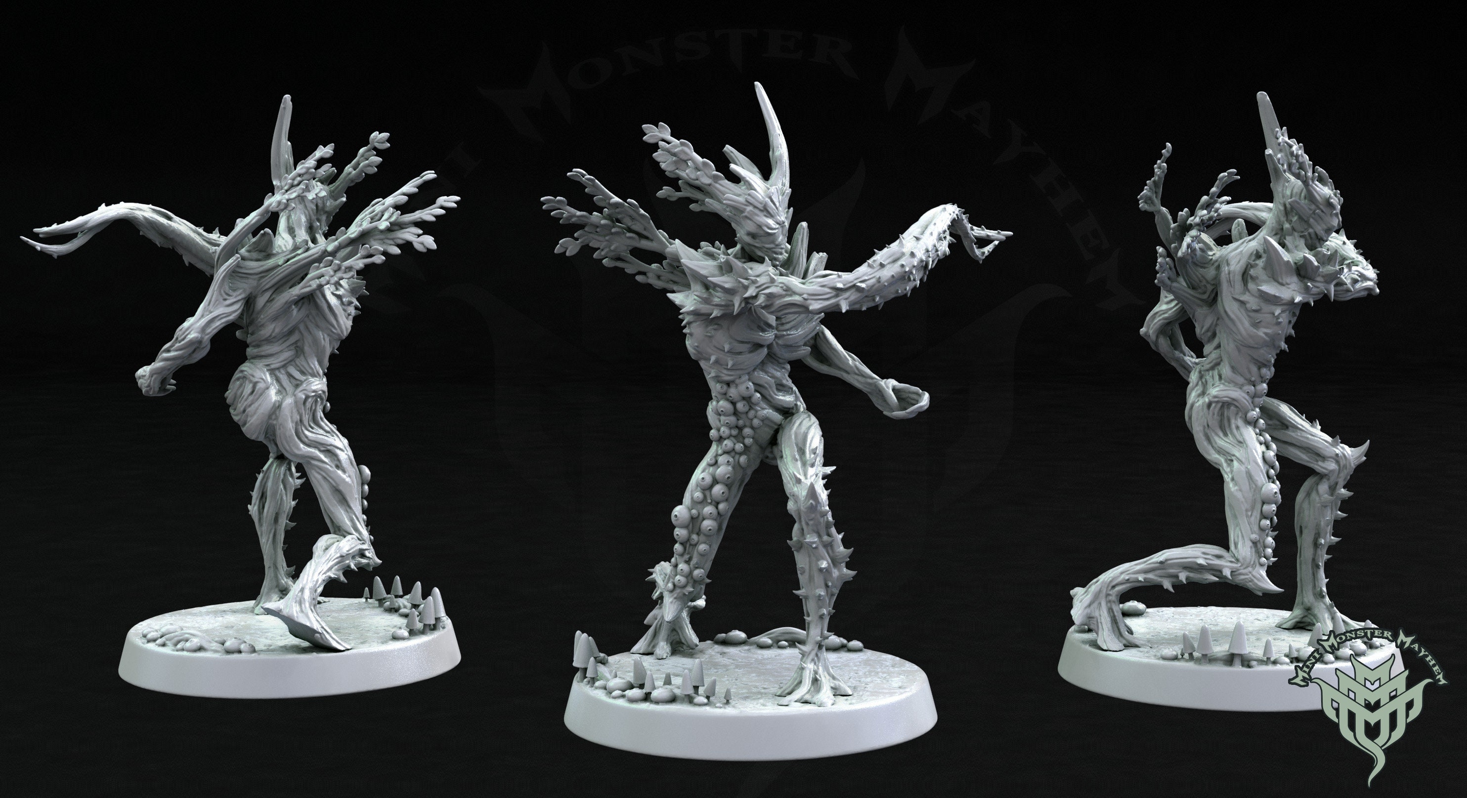 Twig Blight Needle Blight 3D Printed Dungeons and Dragons - Etsy UK