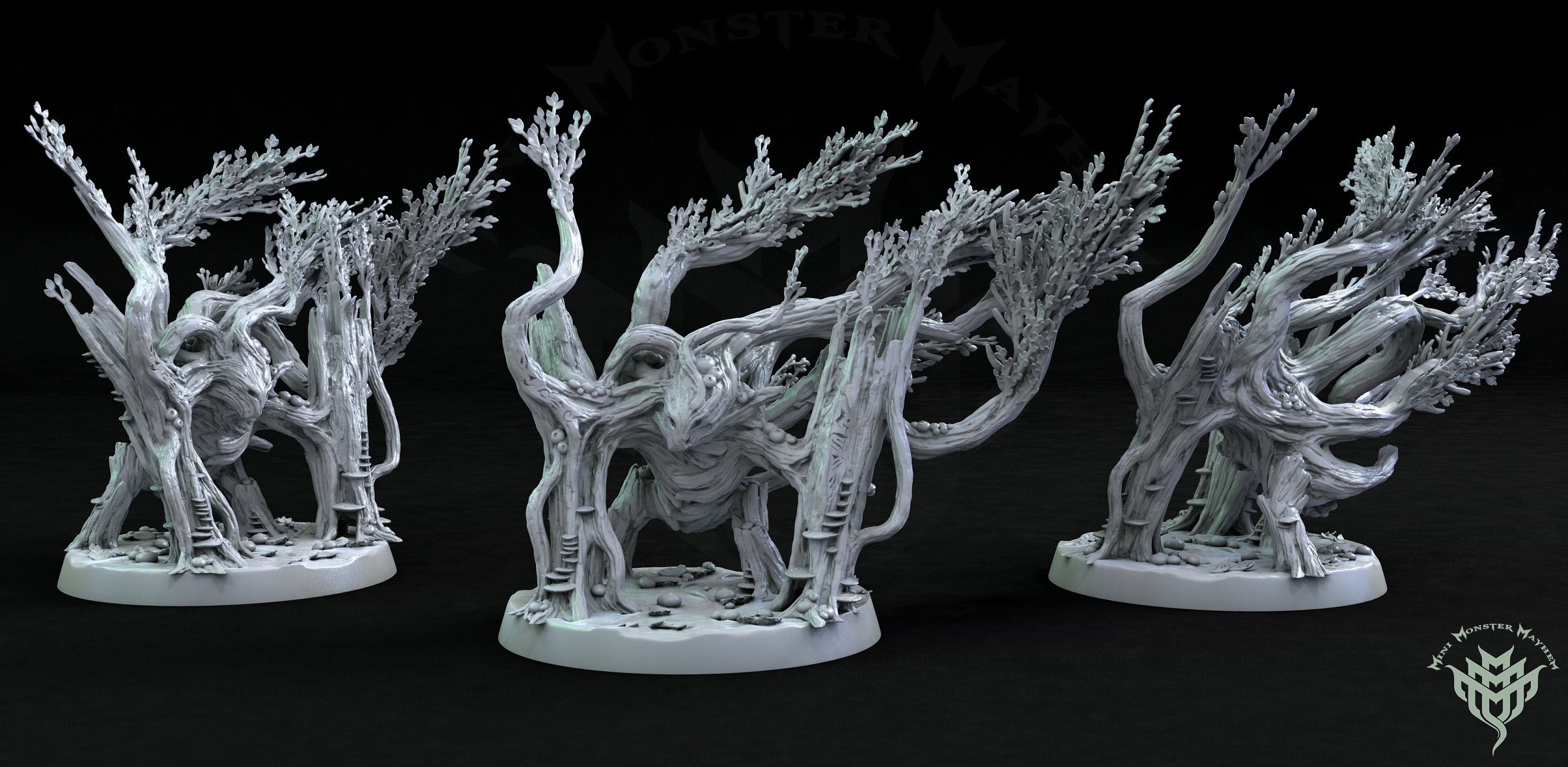 Cursed Splinter Tree Blight Corrupt Dryad Large 3D Printed - Etsy
