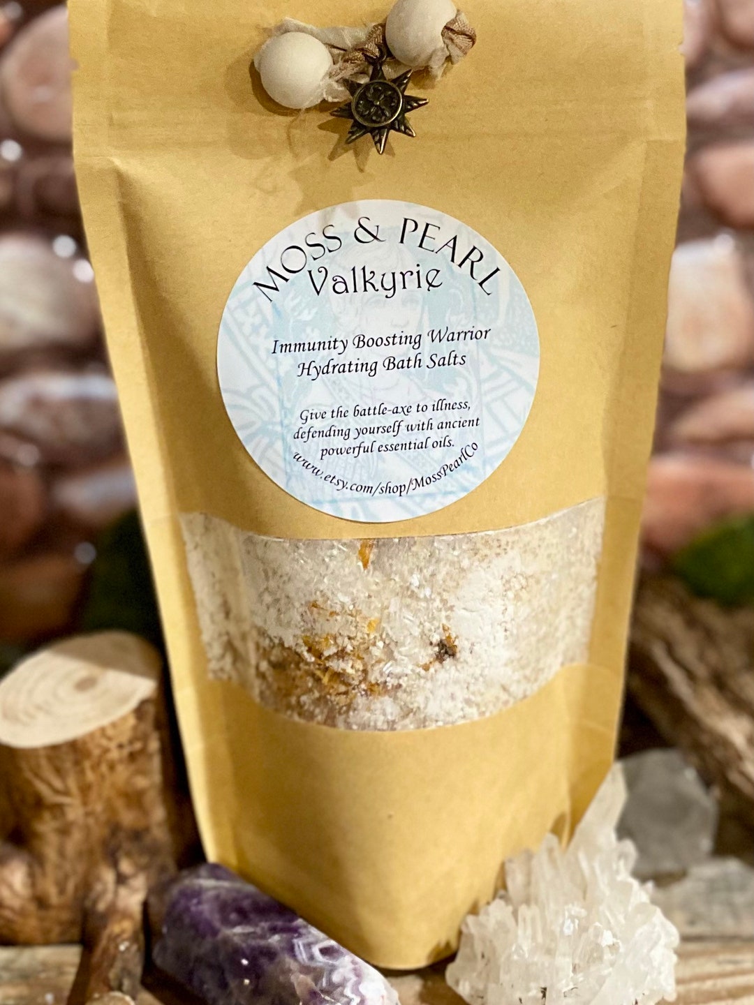Valkyrie Immunity Crystal Hydrating Bath Salts - Etsy