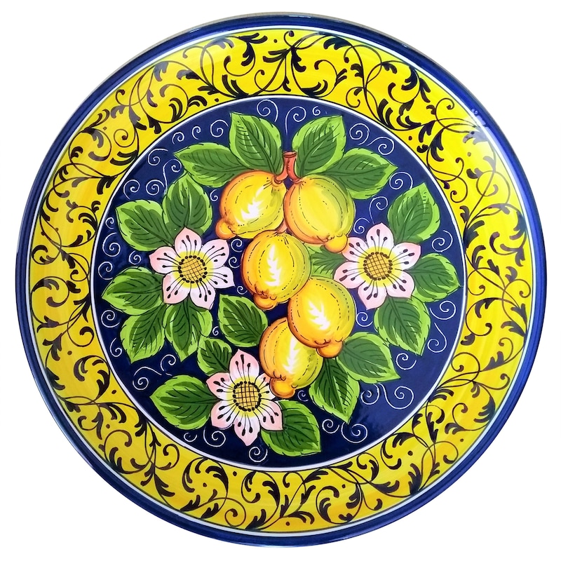 Ceramic Lemon Plates - Etsy