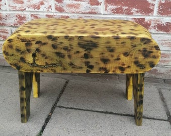 Leopard Print Bench - Etsy