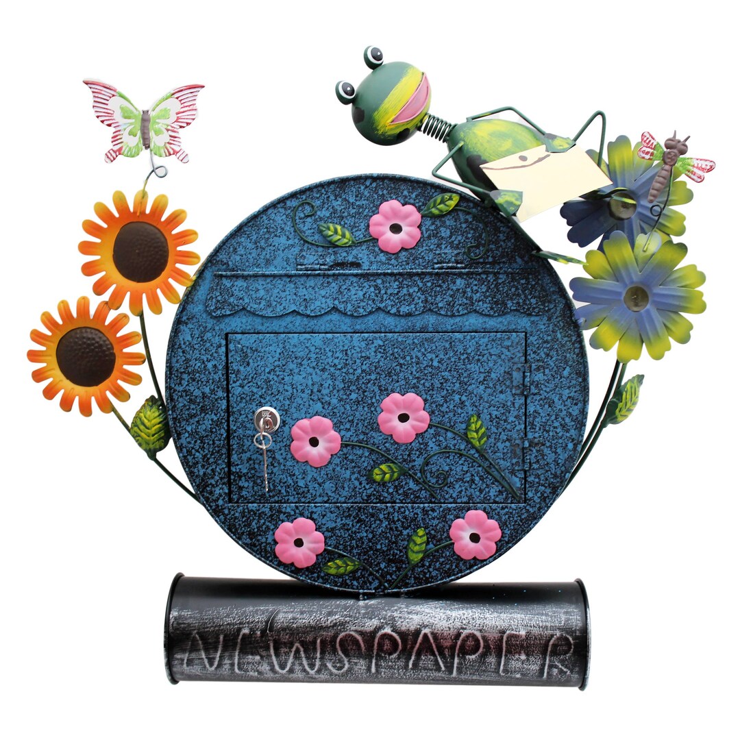 Letterbox With Frog Round, Imaginative, Colorful - Etsy