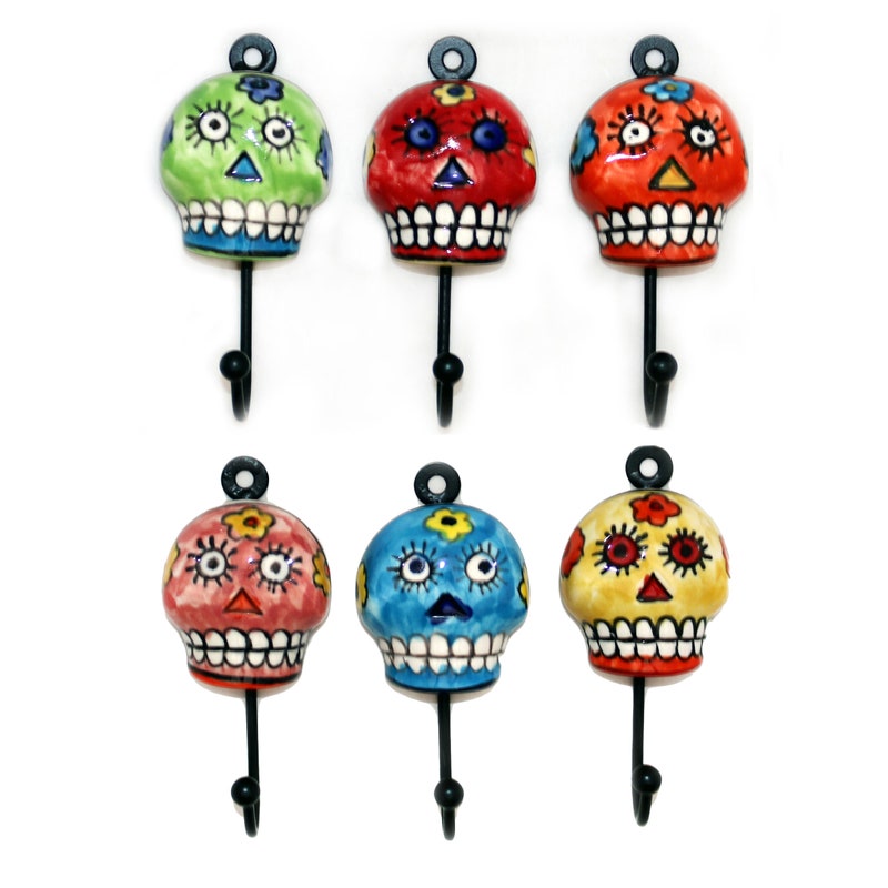 Colorful Wall Hooks - Etsy