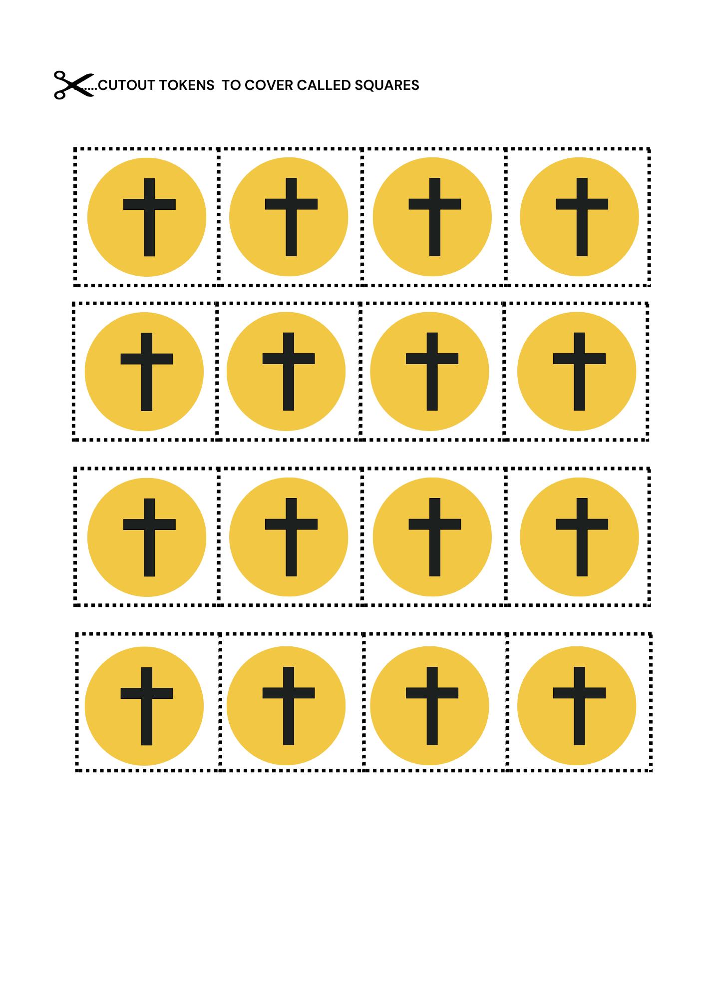 Lent Bingo, Easter Bingo, Bible Bingo, 20 Bible Bingo, Ash Wednesday ...