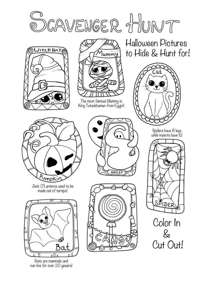 Halloween Cootie Catcher | Halloween Quiz Cootie Catcher | Halloween ...