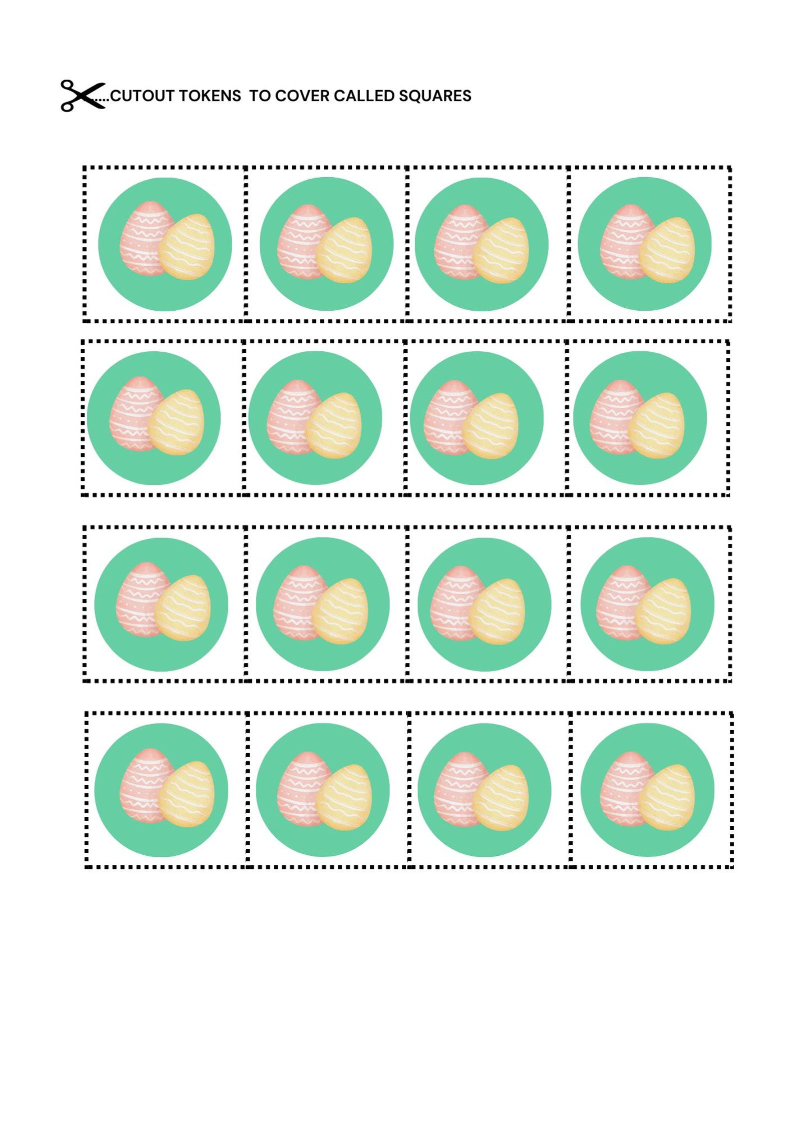 Easter Bingo Game for Kids | 20 Bingo Cards | Spring Bingo Game ...