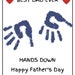 6 Father's Day Printable Keepsake, Kids Father's Day Gift, Art Bundle ...