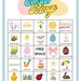Easter Bingo Game for Kids | 20 Bingo Cards | Spring Bingo Game ...