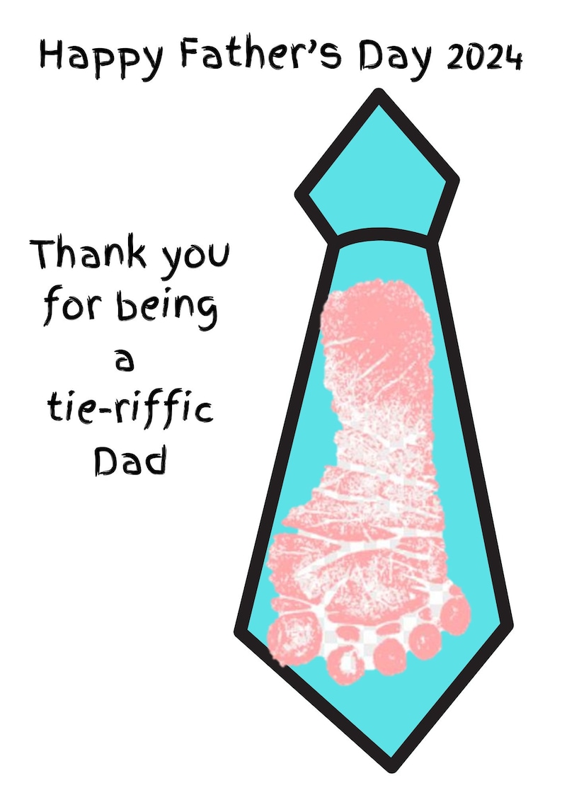 6 Father's Day Printable Keepsake, Kids Father's Day Gift, Art Bundle ...