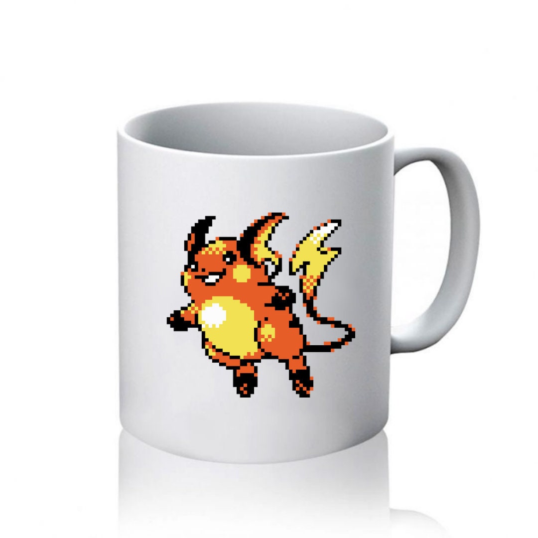 Raichu Pokemon Pixel Art Printable Digital Poster 3 Files in - Etsy