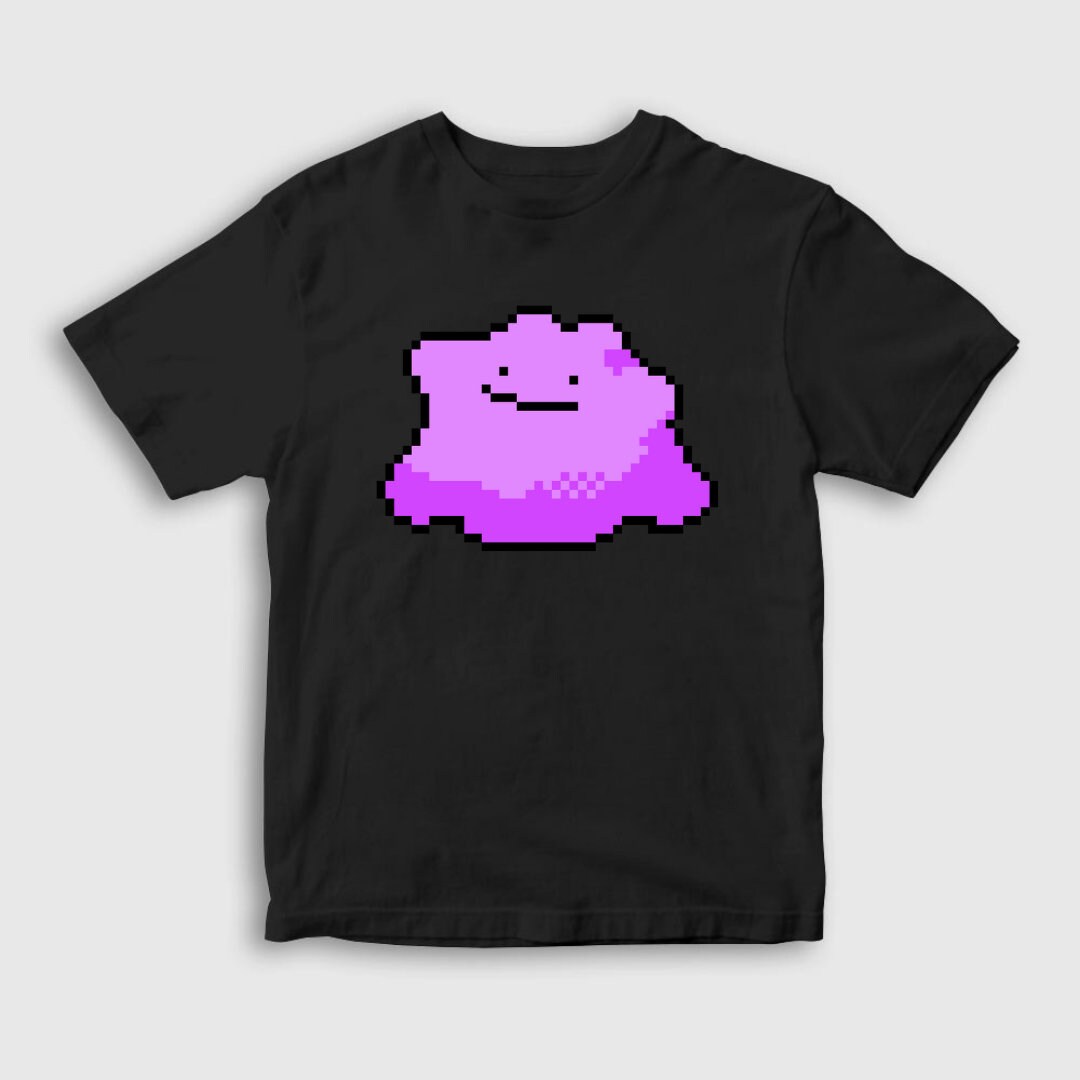 Ditto Pokemon Pixel Art Printable Digital Poster 3 Files in - Etsy