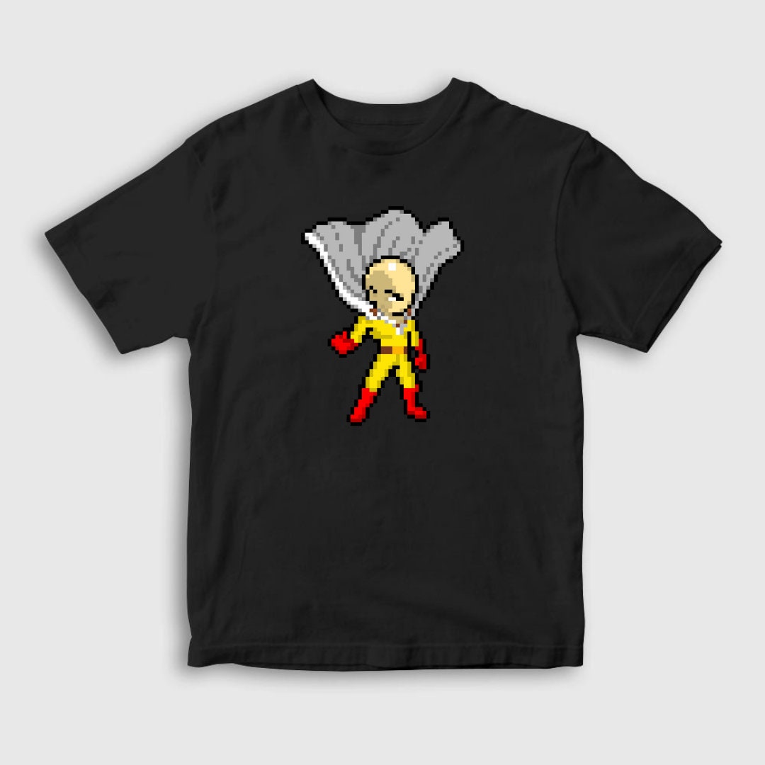One-Punch Man Pixel Art Afiche digital imprimible 3 Archivos - Etsy México